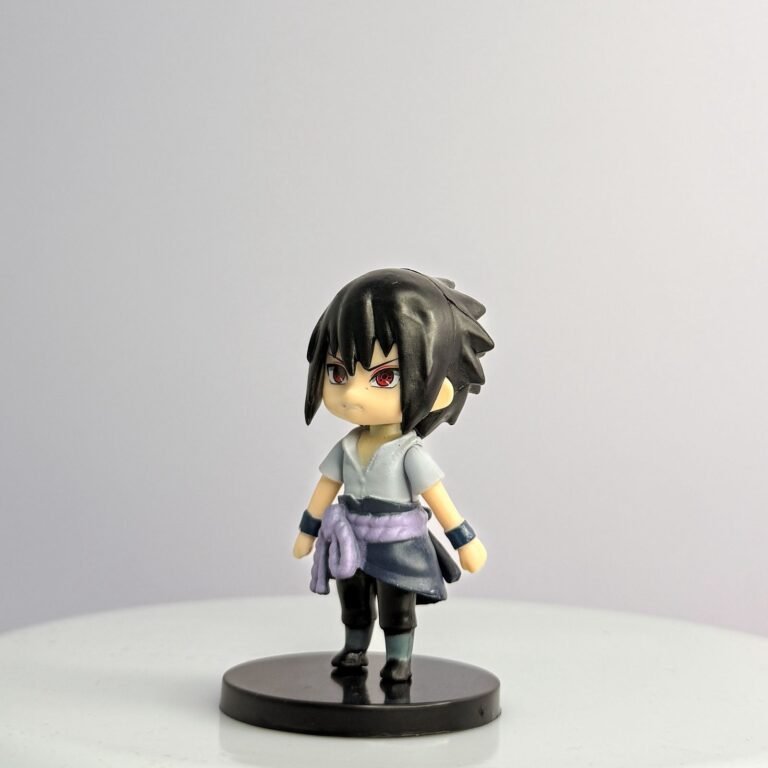 Sasuke Uchiha Mini Figure – 6.5 cm | Naruto Mini Chibi Action Figure ...